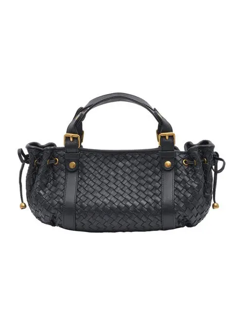 Gerard Darel Handwoven Top-handle Satchel
