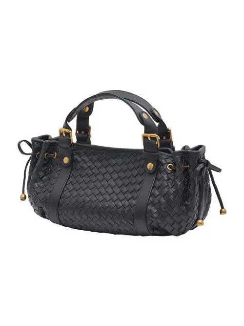 Gerard Darel Handwoven Top-handle Satchel