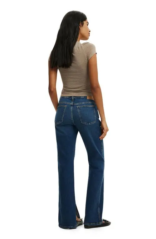 COTTON ON Stretch Slim Straight Leg Jeans