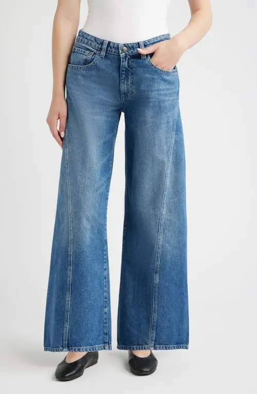 DL1961 Alex Baggy Wide Leg Low Rise Jeans