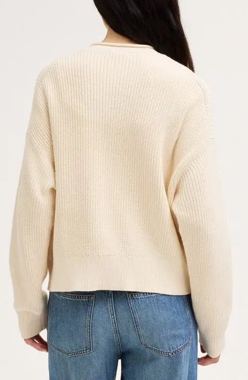 Madewell The Arden Crewneck Cotton Sweater