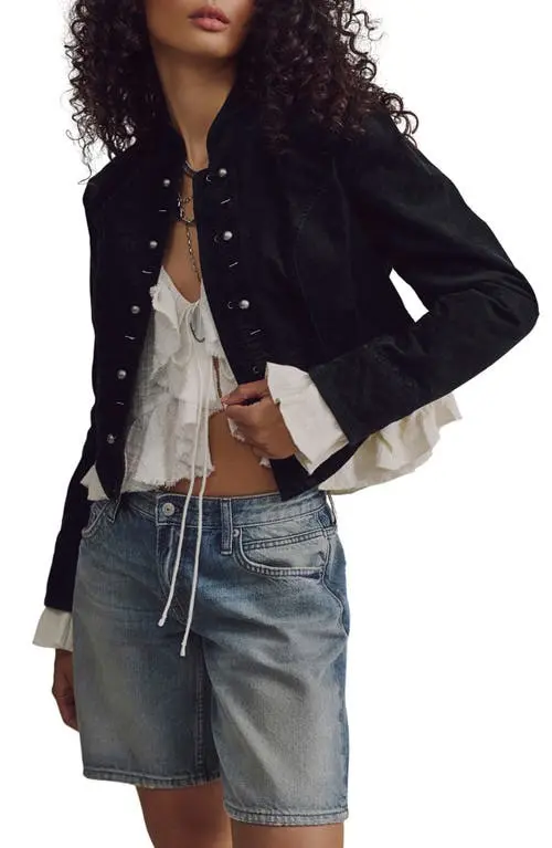 Free People Cloud Nine Blazer - Black