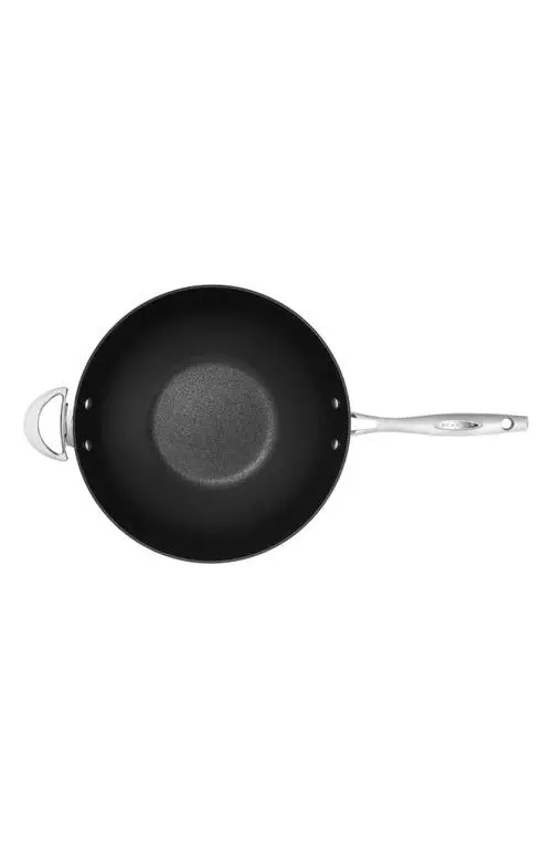 SCANPAN Haptiq 12.5-inch Stainless Steel Wok