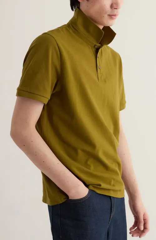 SEASALT CORNWALL Balefire Organic Cotton Piqué Polo
