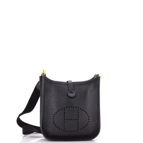 Hermès Evelyne Bag Gen Iii Clemence Tpm - Black
