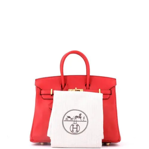 Hermès Birkin Handbag Swift With Gold Hardware 25