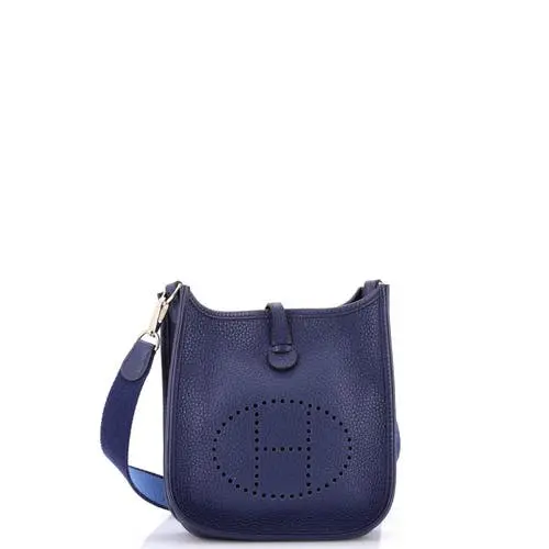 Hermès Evelyne Bag Gen Iii Clemence Tpm - Blue