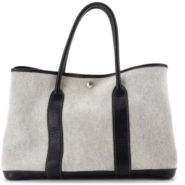 Hermès Garden Party Tote Toile And Leather 36