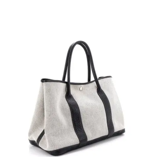 Hermès Garden Party Tote Toile And Leather 36