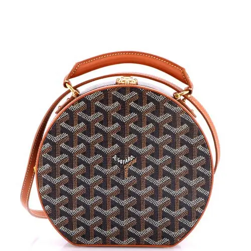 Goyard Alto Hatbox Bag Coated Canvas