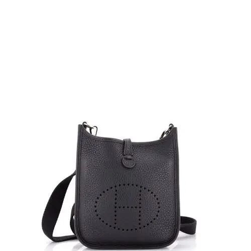 Hermès Evelyne Bag Gen Iii Clemence Tpm - Black