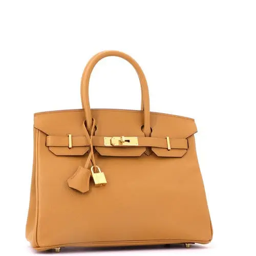 Hermès Birkin Handbag Epsom With Gold Hardware 30