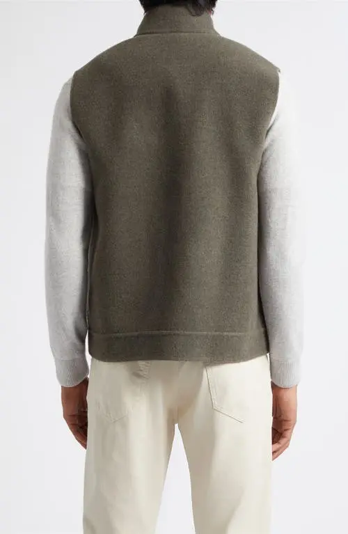Eleventy Full Zip Wool Gilet