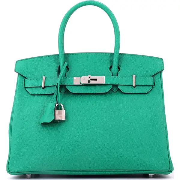 Hermès Birkin Handbag Epsom With Palladium Hardware 30