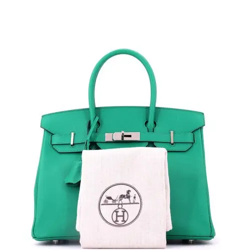 Hermès Birkin Handbag Epsom With Palladium Hardware 30