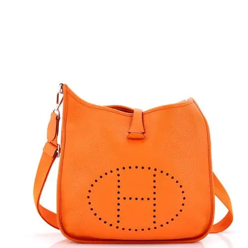 Hermès Evelyne Bag Gen Iii Clemence Pm - Orange