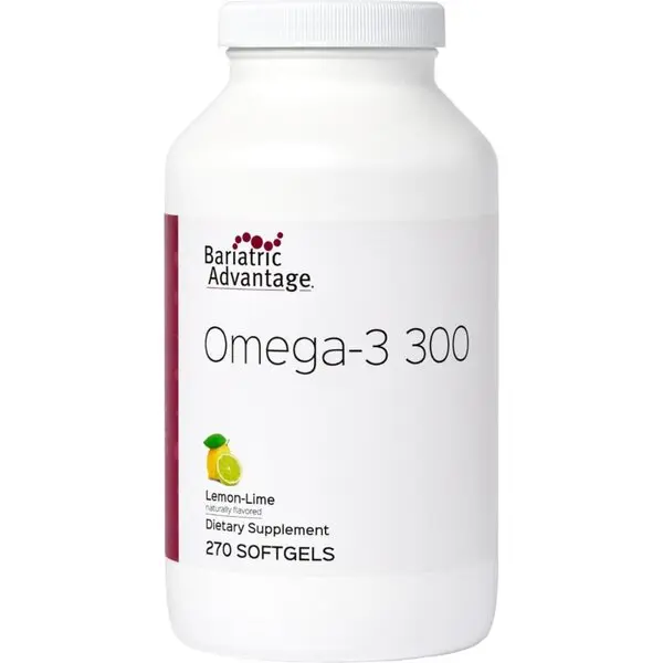 BARIATRIC ADVANTAGE Omega-3 300 Concentrated Epa Dha Fish Oil Softgels 270 Count - None