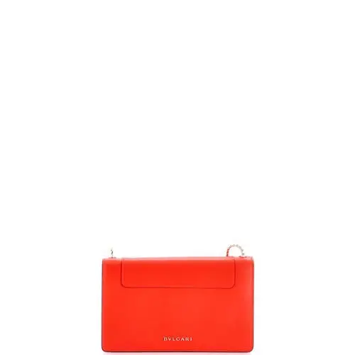 BVLGARI Serpenti Forever Wallet On Chain Leather Small