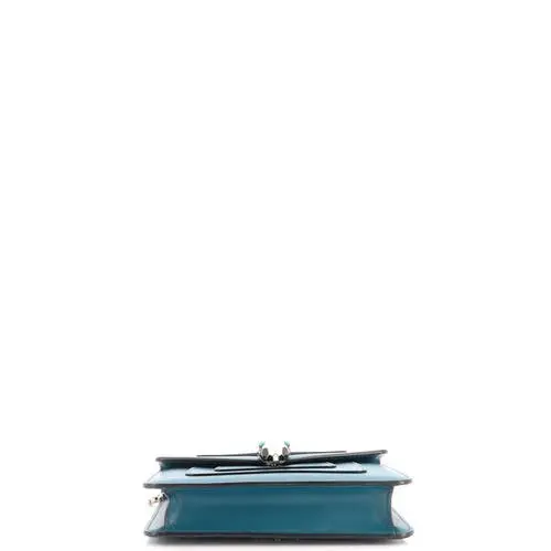 BVLGARI Serpenti Forever Square Shoulder Bag Leather Small