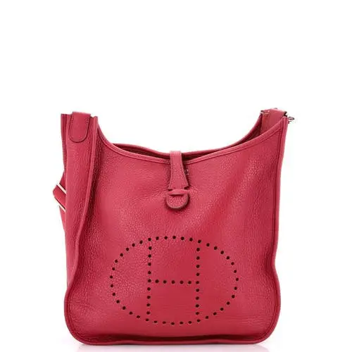 Hermès Evelyne Bag Gen Iii Clemence Pm - Red