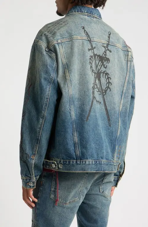 Ksubi Oh G Billy Blue Skool Jacket