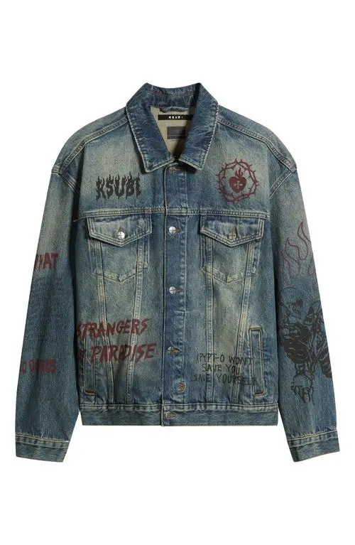 Ksubi Oh G Billy Blue Skool Jacket