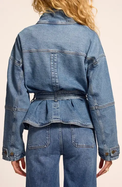 Ramy Brook Robin Belted Denim Jacket