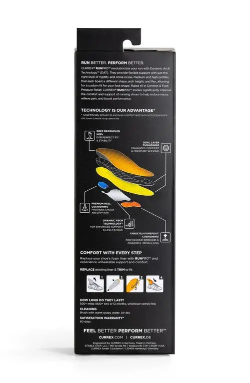 CURREX Runpro Med Dynamic Insole
