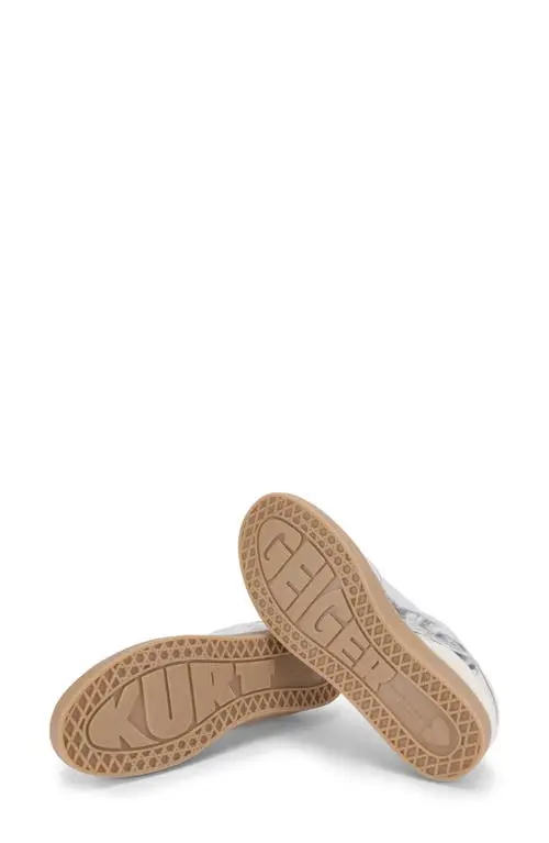 Kurt Geiger Barbican Leather Sneaker - Open Grey