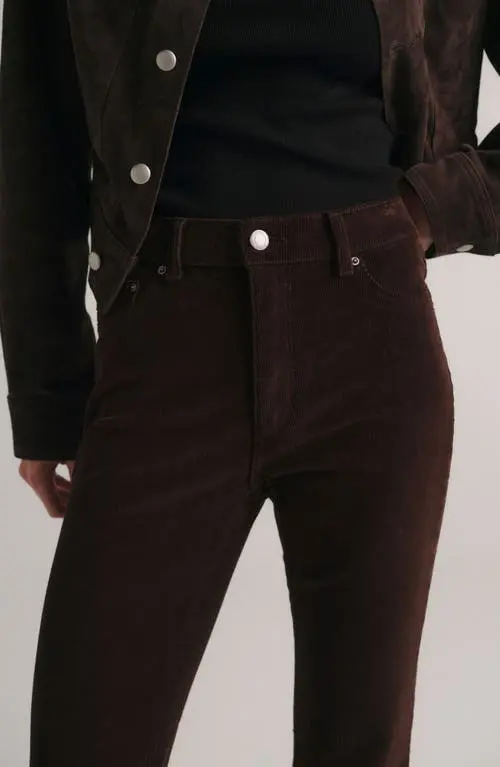 DL1961 Bridget High Rise Bootcut Petite Corduroy Jeans