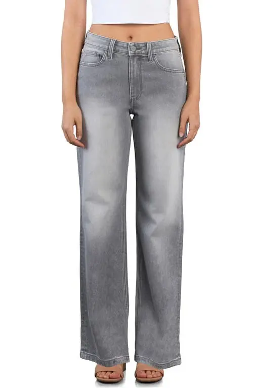 HINT OF BLU Classic Straight Leg Jeans - Shark