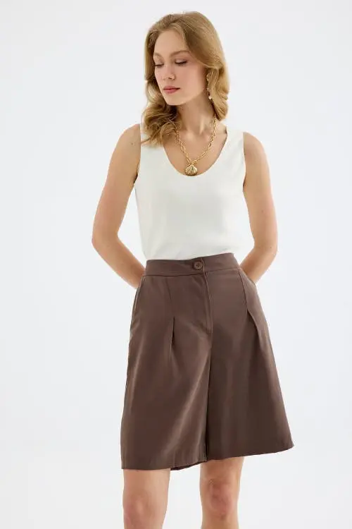 MONLICIA Vera Tencel Bermuda Short