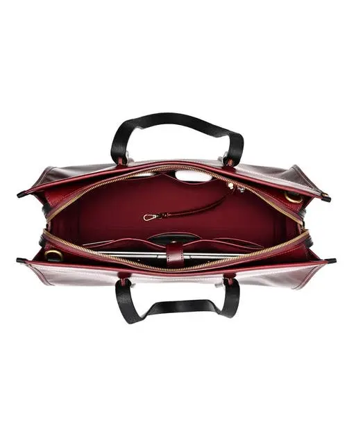 OLD TREND Fern Genuine Leather Spacious Heritage Weekender - Rusty Red