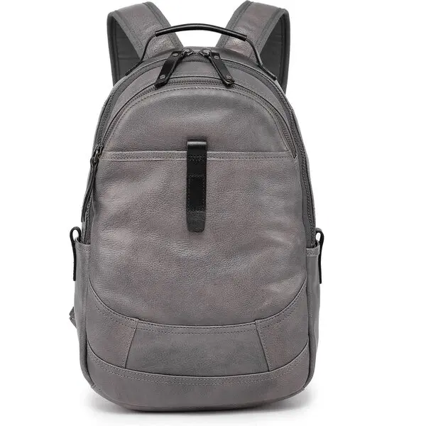 OLD TREND Fern Genuine Leather Structured Everyday Backpack - Slate