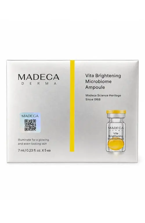 MADECA DERMA Vita Brightening Microbiome Ampoule Set - No Color