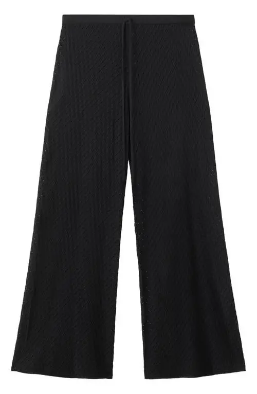 Mango Straight Leg Knit Pants