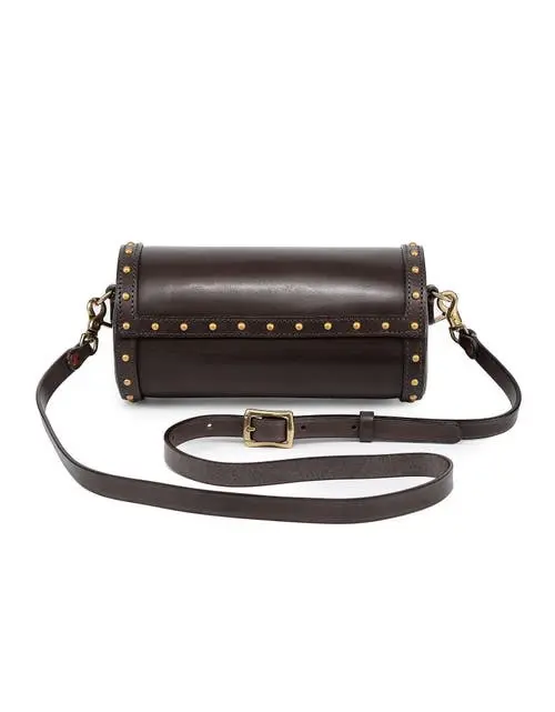 OLD TREND Oranda Genuine Leather Structured Barrel Bag