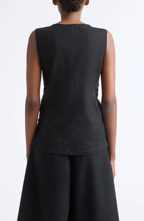 KUR Asymmetrical V-neck Top