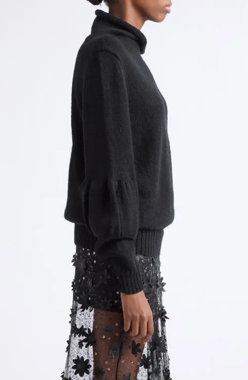 KUR Hand Knitted Norwegian Wool Turtleneck Sweater
