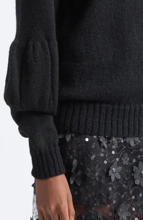 KUR Hand Knitted Norwegian Wool Turtleneck Sweater