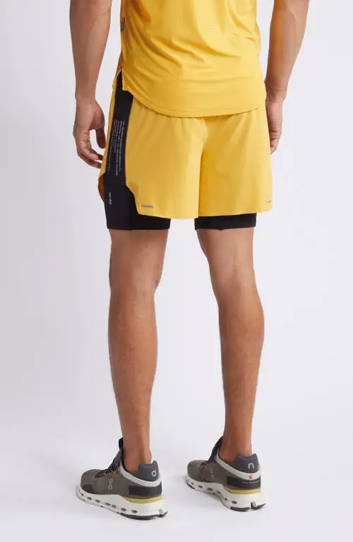 ASRV Aerotex Hybrid Liner Shorts - Amber/black
