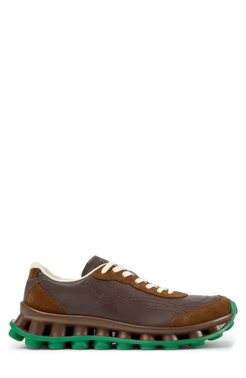 Camper Pelotissima Leather Sneaker - Dark Brown