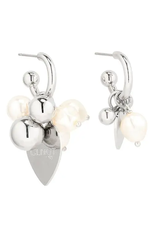 JUSTINE CLENQUET Abbey Mismatched Earrings