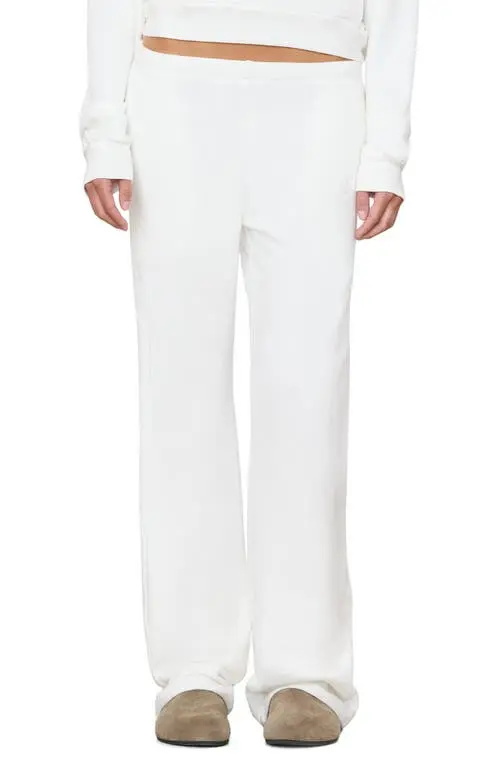 Eterne Oversized Wide Leg Pants - White