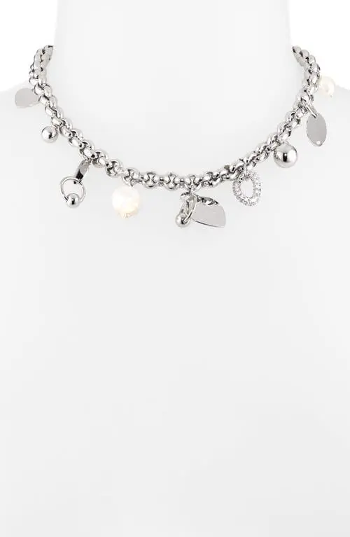 JUSTINE CLENQUET Agyness Charm Necklace