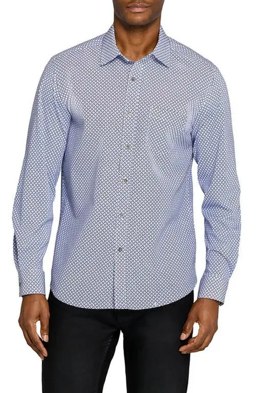 W.R.K Diamond Dot Button Up Shirt