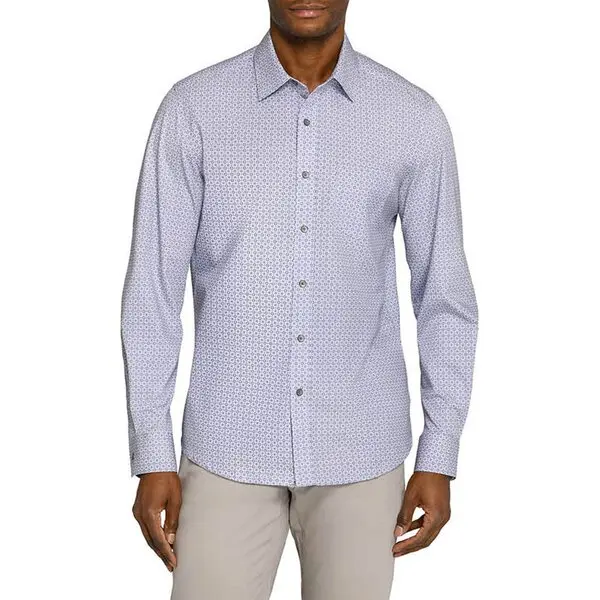 W.R.K Geo Reworked Button Up Shirt