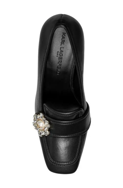 Karl Lagerfeld Paris Savannah Ii Square Toe Pump