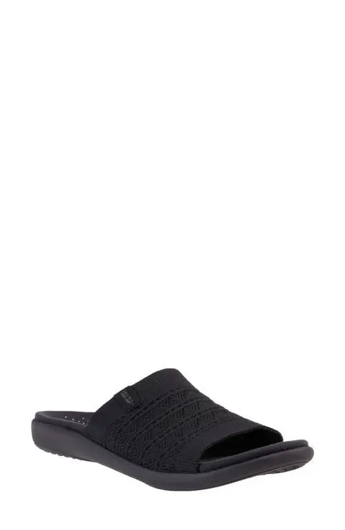 REVITALIGN Al Fresco Slide Sandal - Black