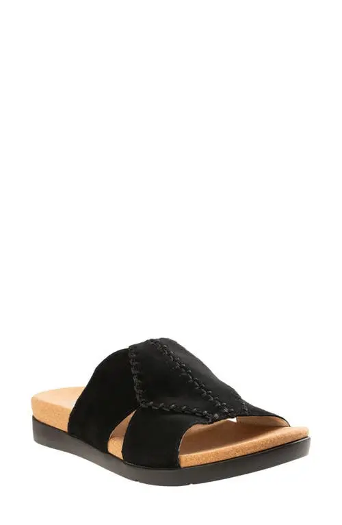 REVITALIGN Dolce Slide Sandal - Black